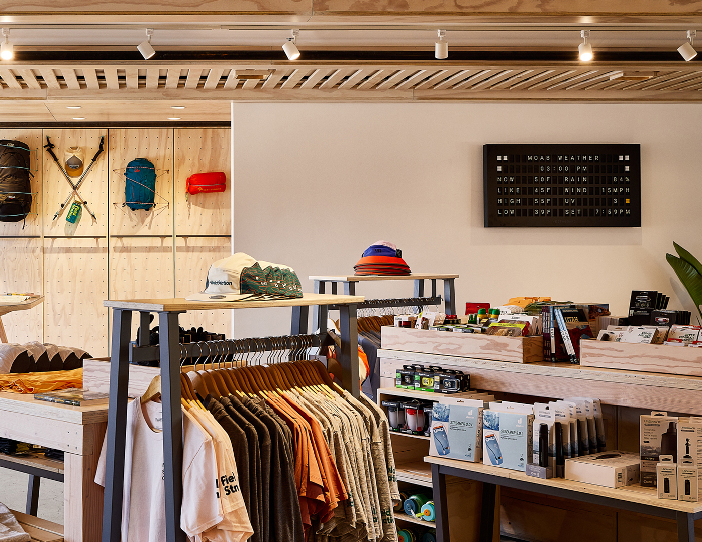 For Field Station Moab, Vestaboard provides dynamic updates and ...