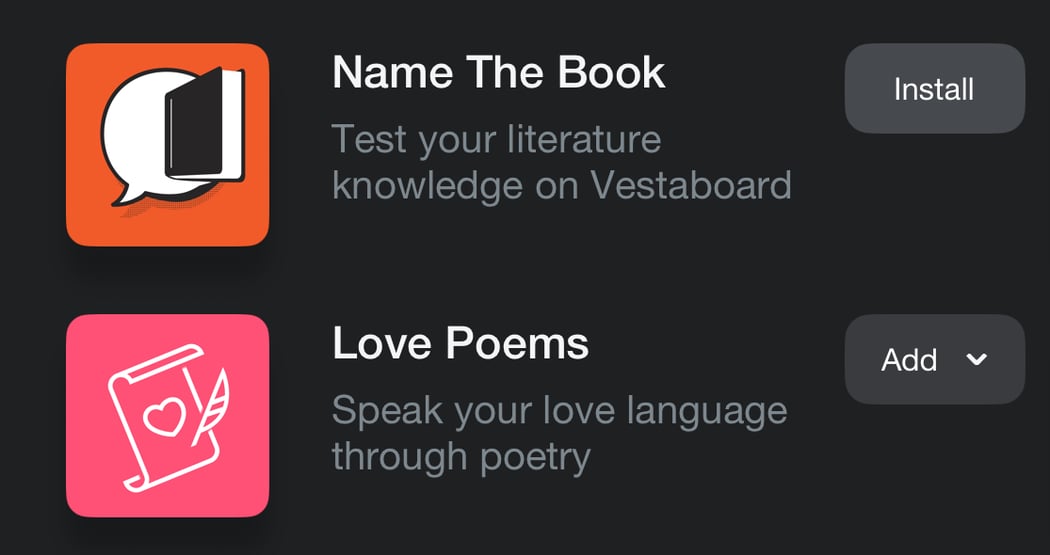 Can I browse the content available within a Vestaboard+ channel?