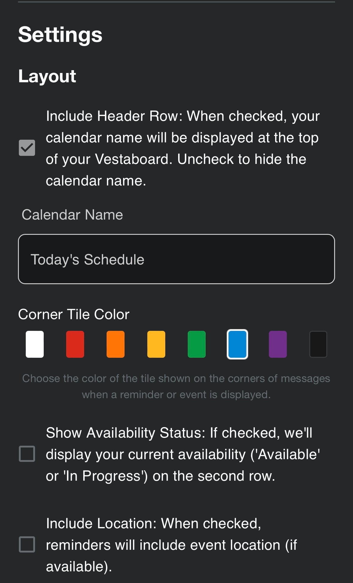 How can I add my calendar to my Vestaboard?