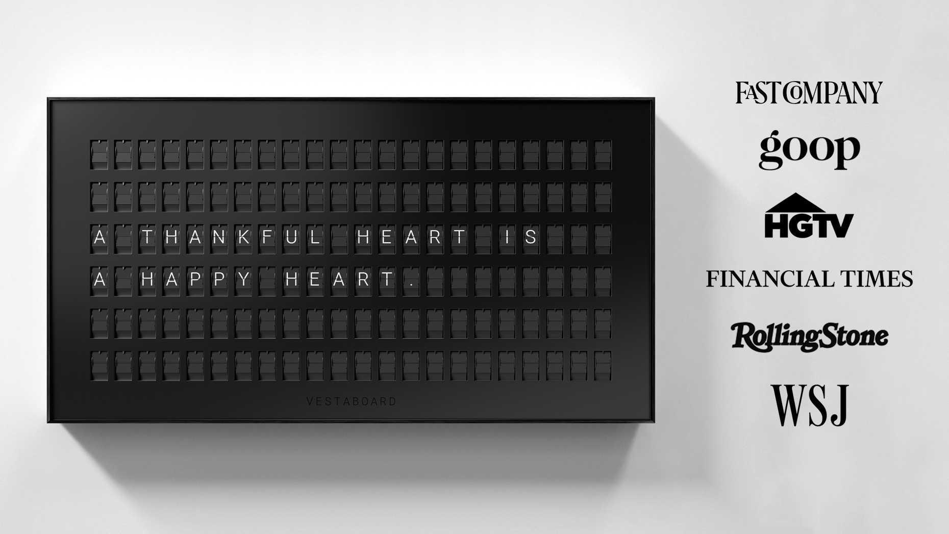 Vestaboard's remarkable year: A press recap