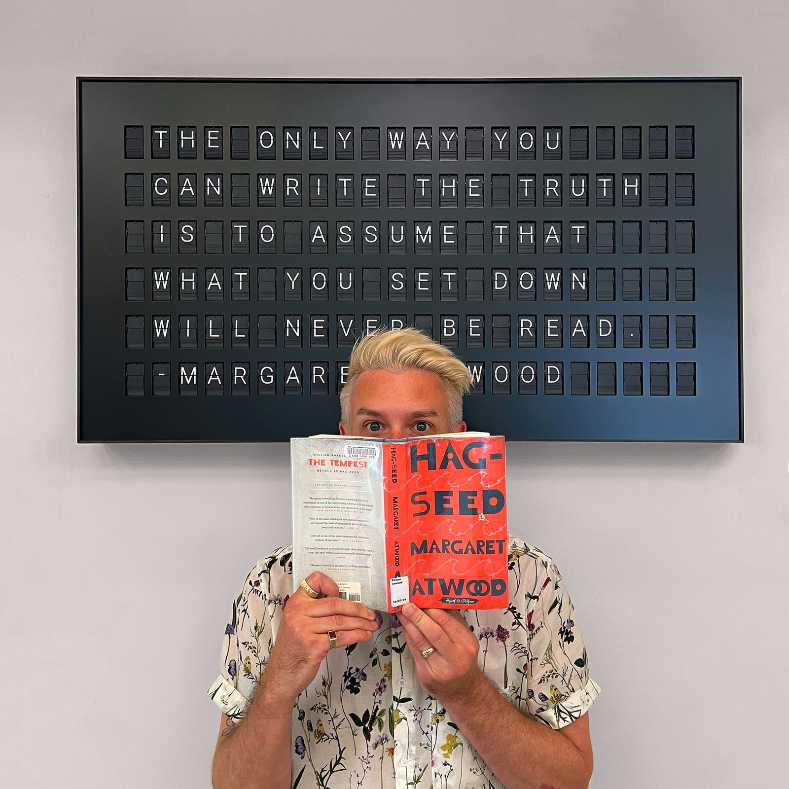 Vestaboard brings visibility to library programs and services