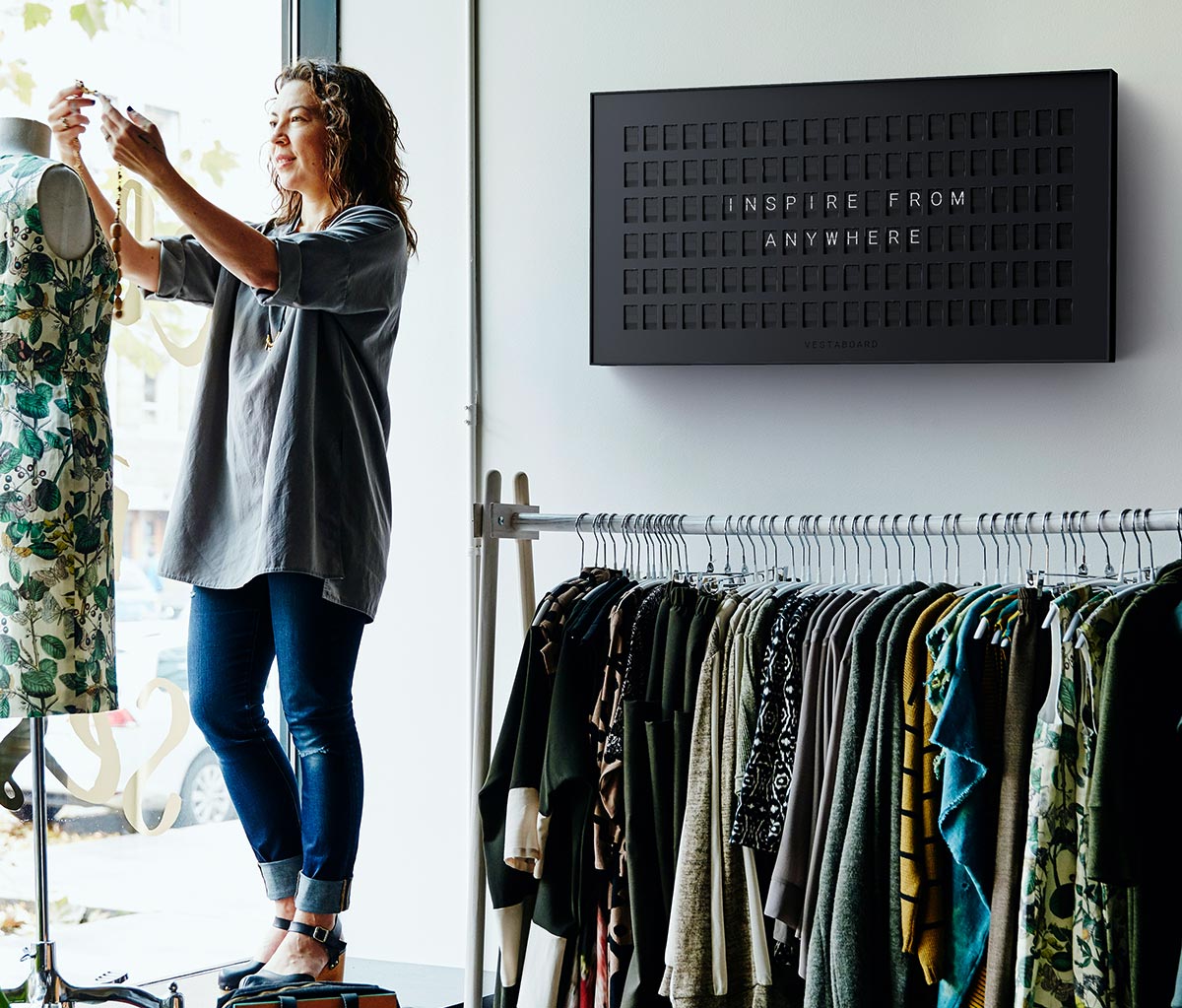 Elevate Your Retail Experience - Vestaboard